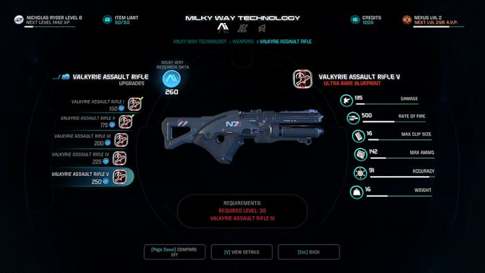 The Best Weapons Available in 'Mass Effect: Andromeda' | Inverse