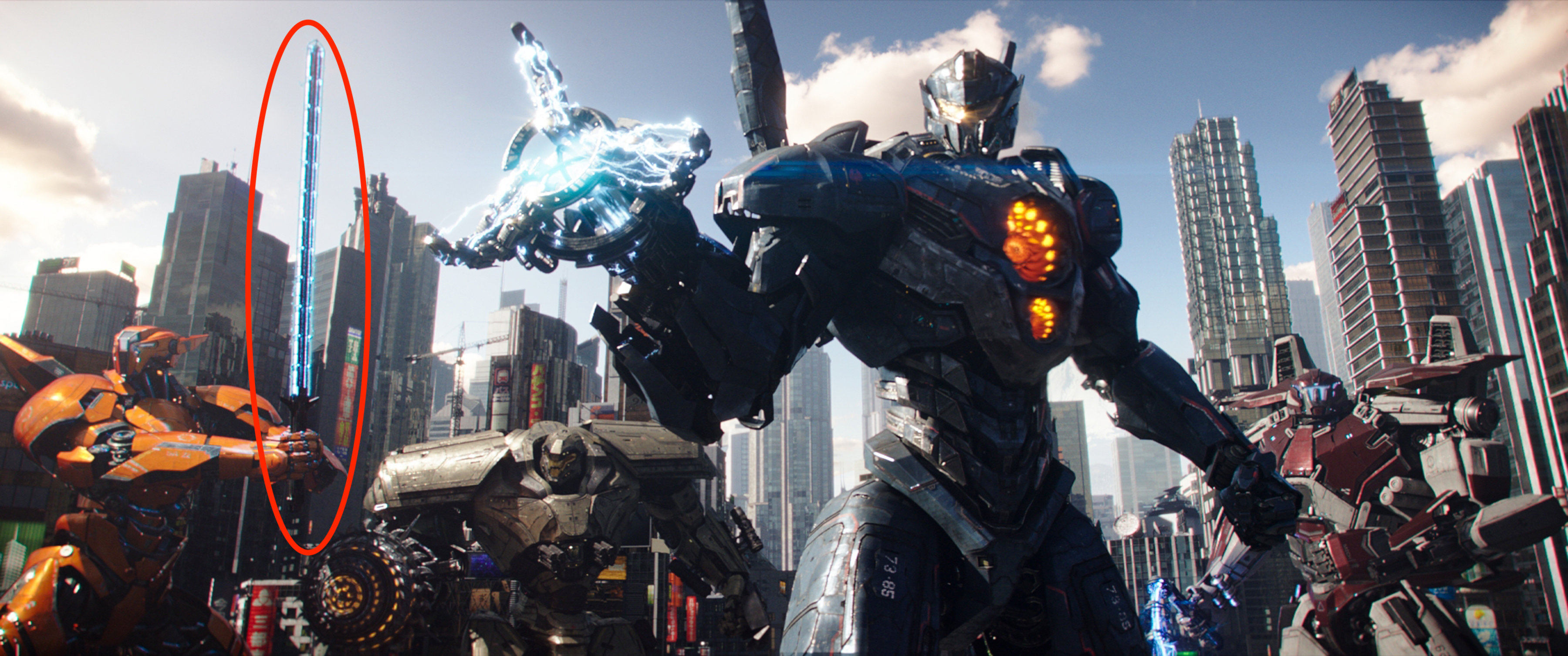 New 'Pacific Rim Uprising' Poster: Is that a Giant Lightsaber? | Inverse
