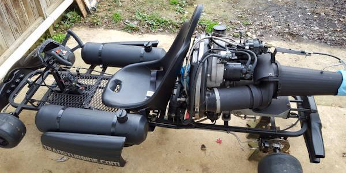 This Guy Built a Boeing Jet-Powered Go-Kart | Inverse