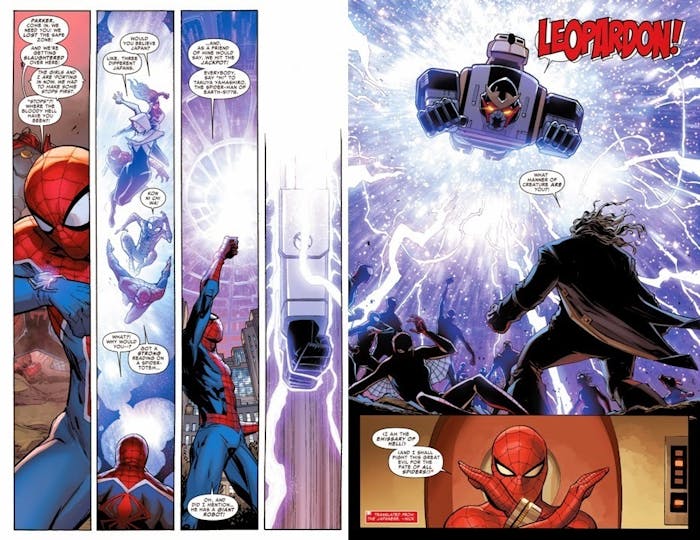 Tony Stark Should Build Spider-Man a Giant Robot Like Leopardon | Inverse