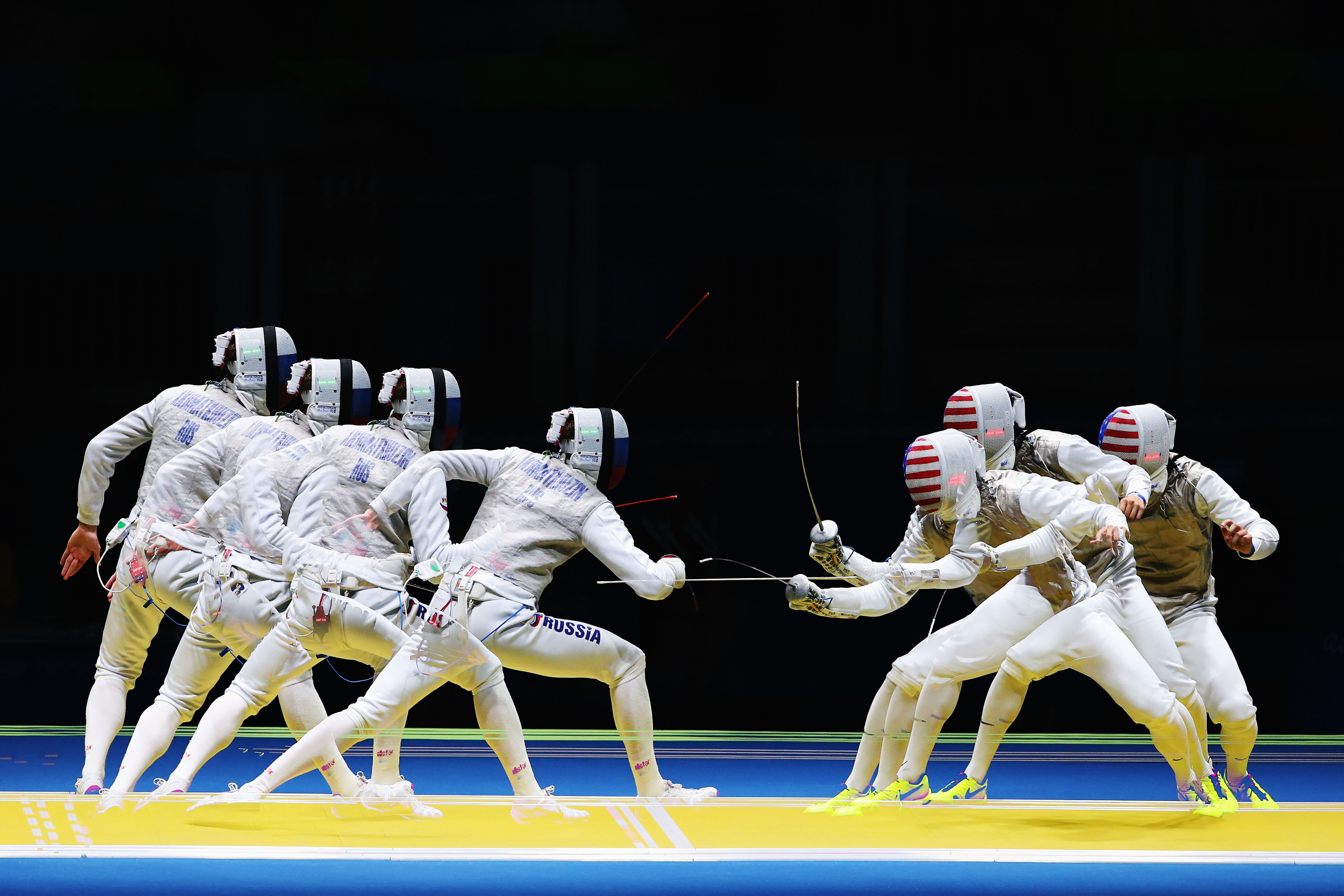 All the Action in Olympic Fencing Comes From the Floor | Inverse