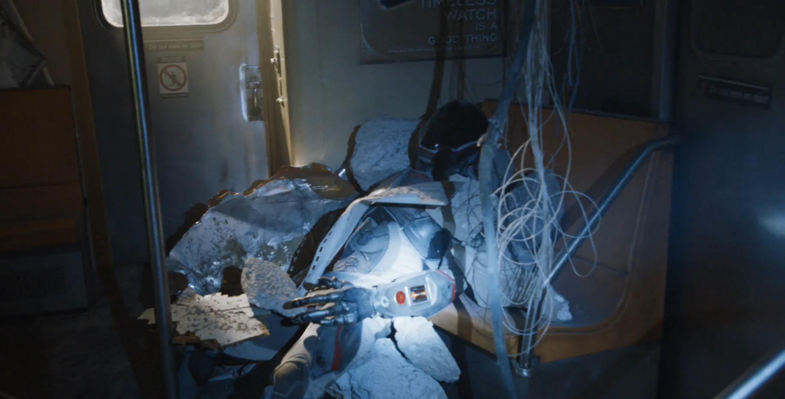 We Screenshotted That Alien Ambassador in 'Colony' Episode 9 So You ...