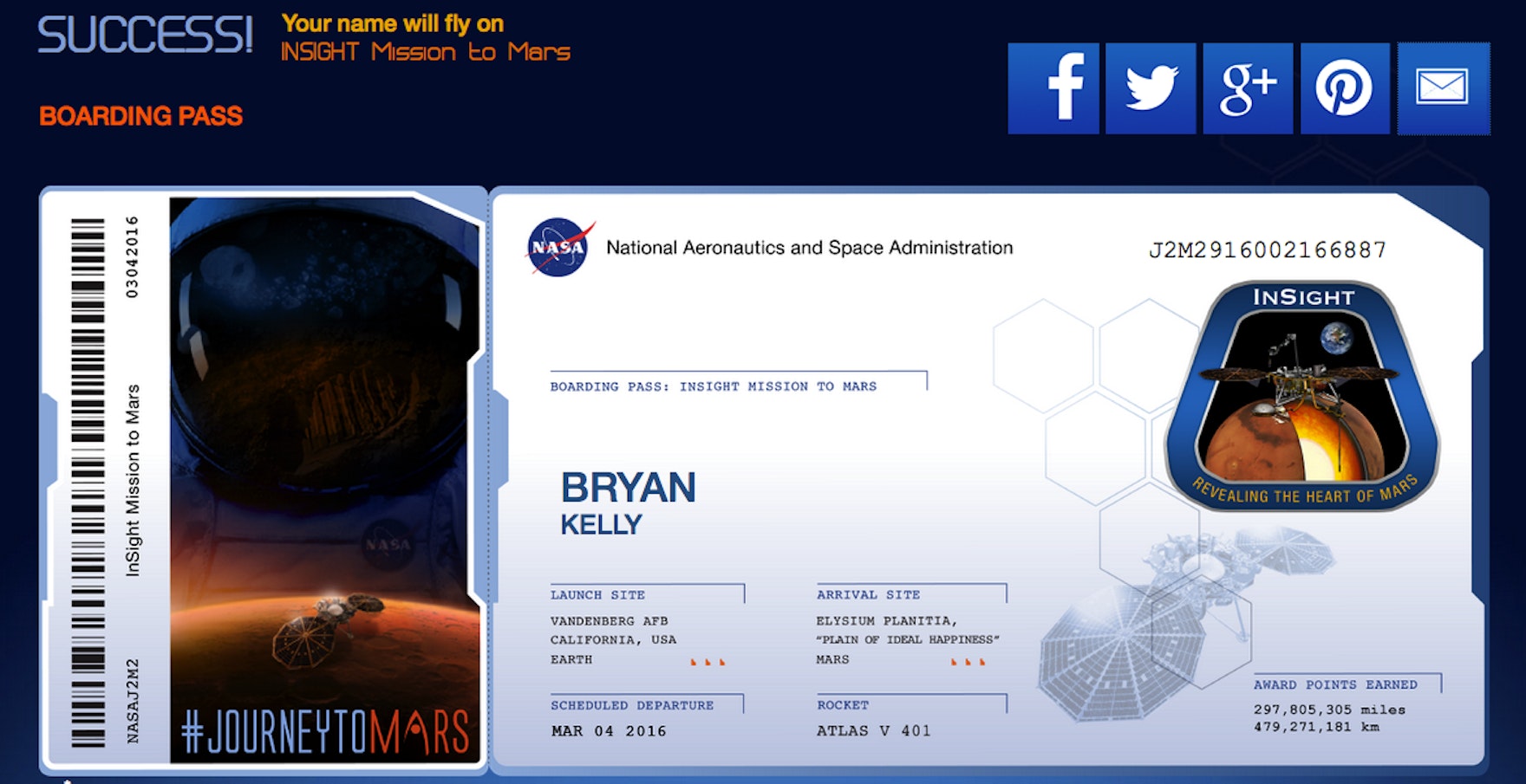 Send Your Name to Mars on the Insight Rover While You Still Can | Inverse