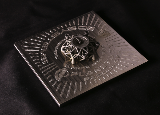 Here's the First Object Ever 3D-Printed From Asteroid Metals | Inverse