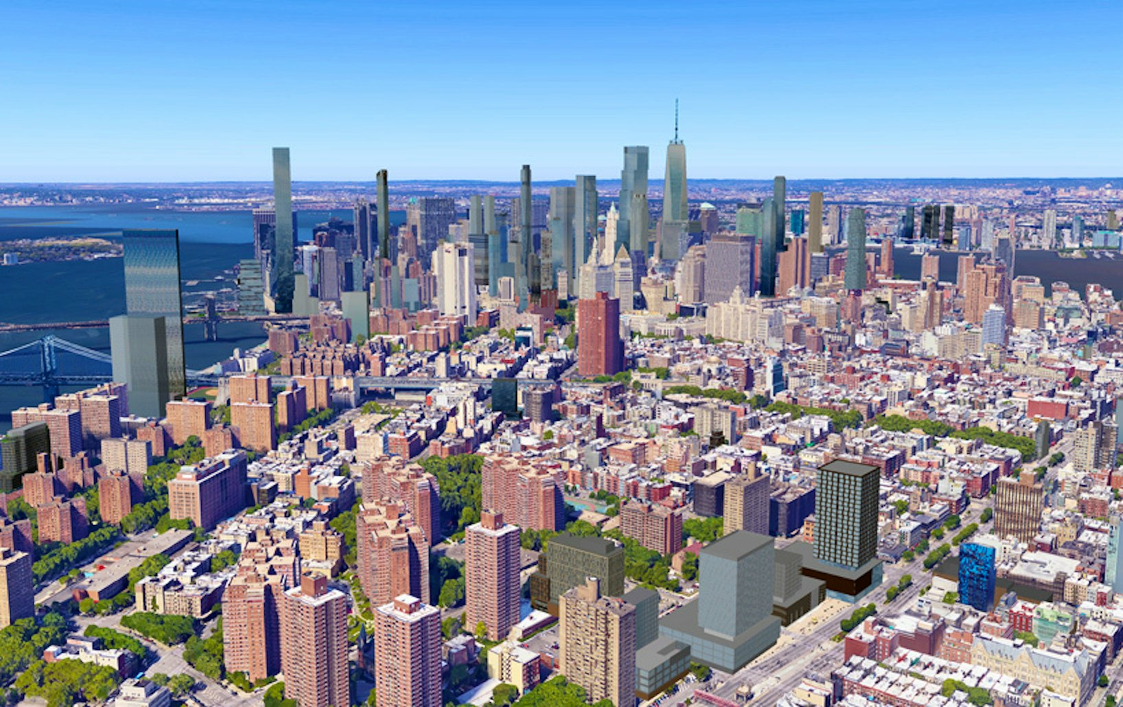These New Renderings of Manhattan in 2020 Show a Super-Tall Future ...