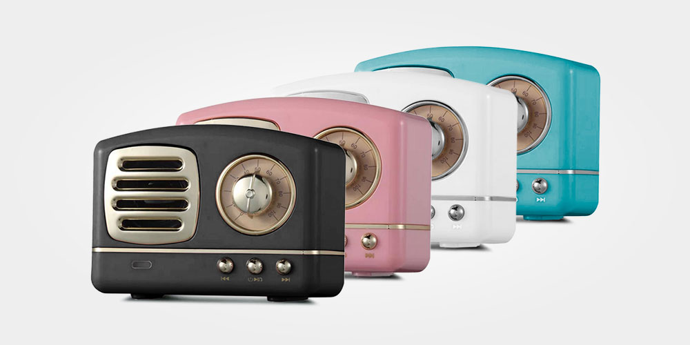 Retro Bluetooth Speaker Is the Ultimate Portable Speaker and It's 60% ...