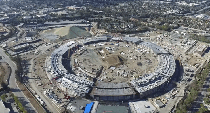 Drone Footage of Apple's Mothership HQ Is Mesmerizing | Inverse