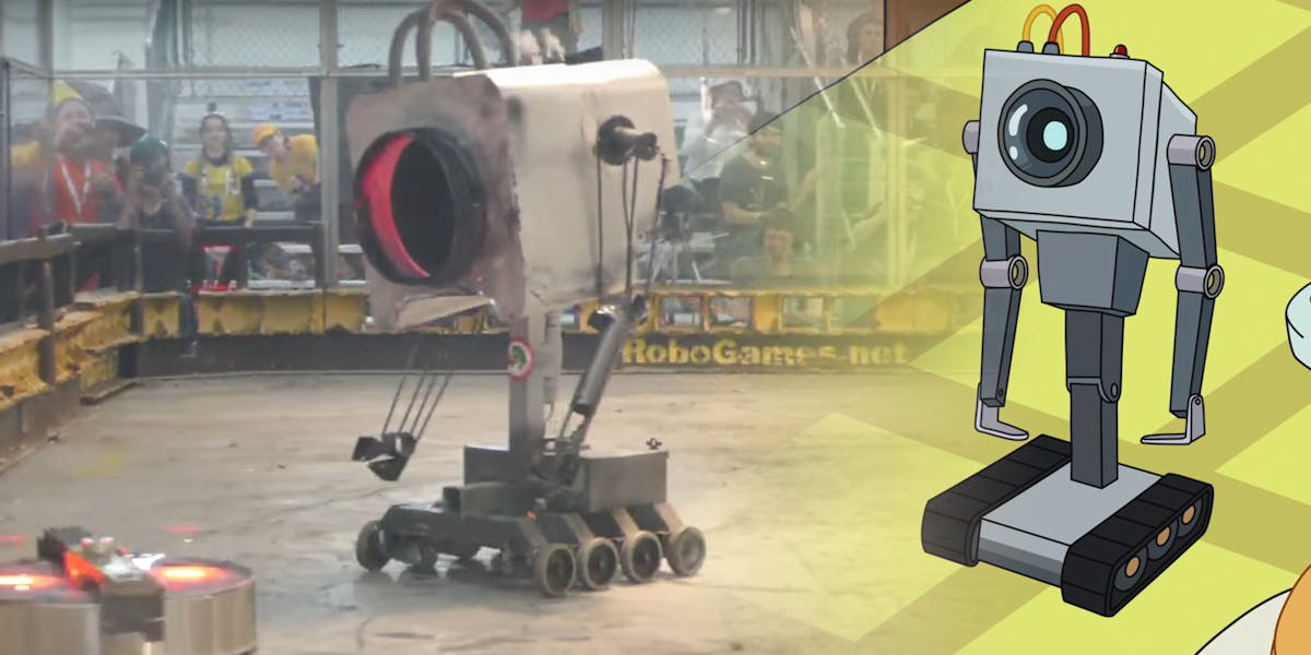 Watch a Real 'Rick and Morty' Butter Robot Fight to the Death | Inverse