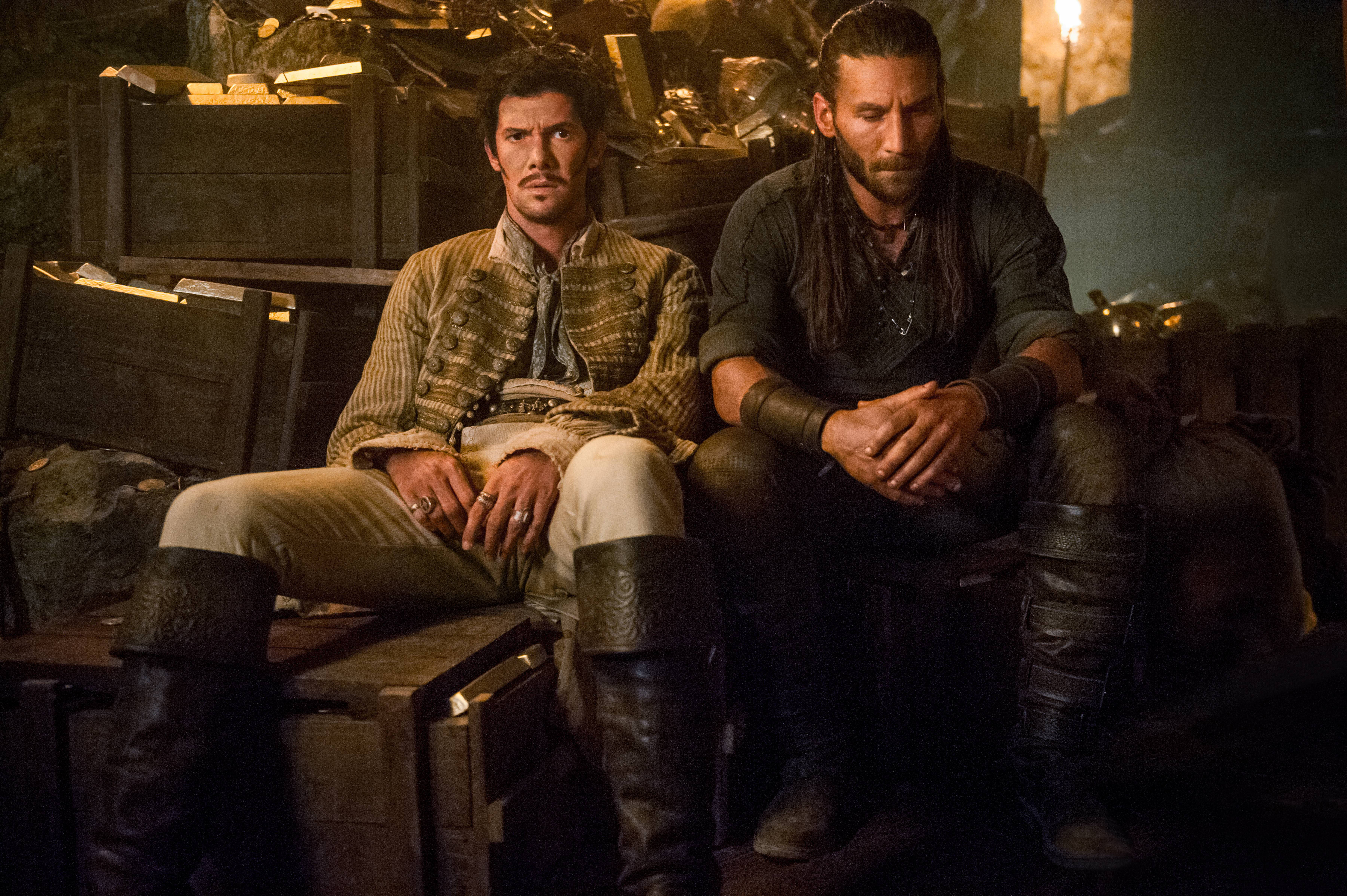 'Black Sails' Cast Discusses Charles Vane's Last Words (Exclusive Video ...