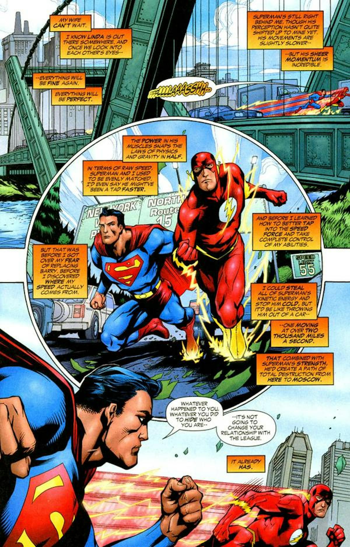 'Justice League' Post-Credits: The History of Flash vs. Superman Races ...