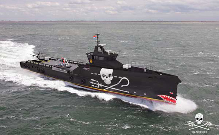 Sea Shepherd’s First Custom Anti-Whaling Boat Will Intimidate ...