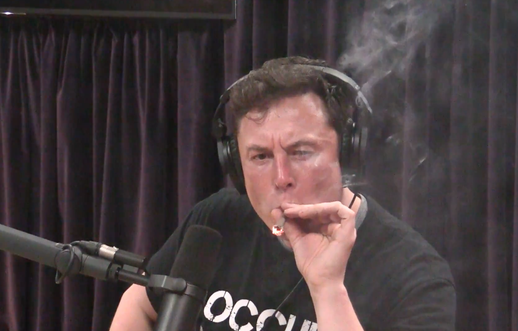 Elon Musk Smokes Weed and Talks Cybernetic A.I. Collectives on Joe ...