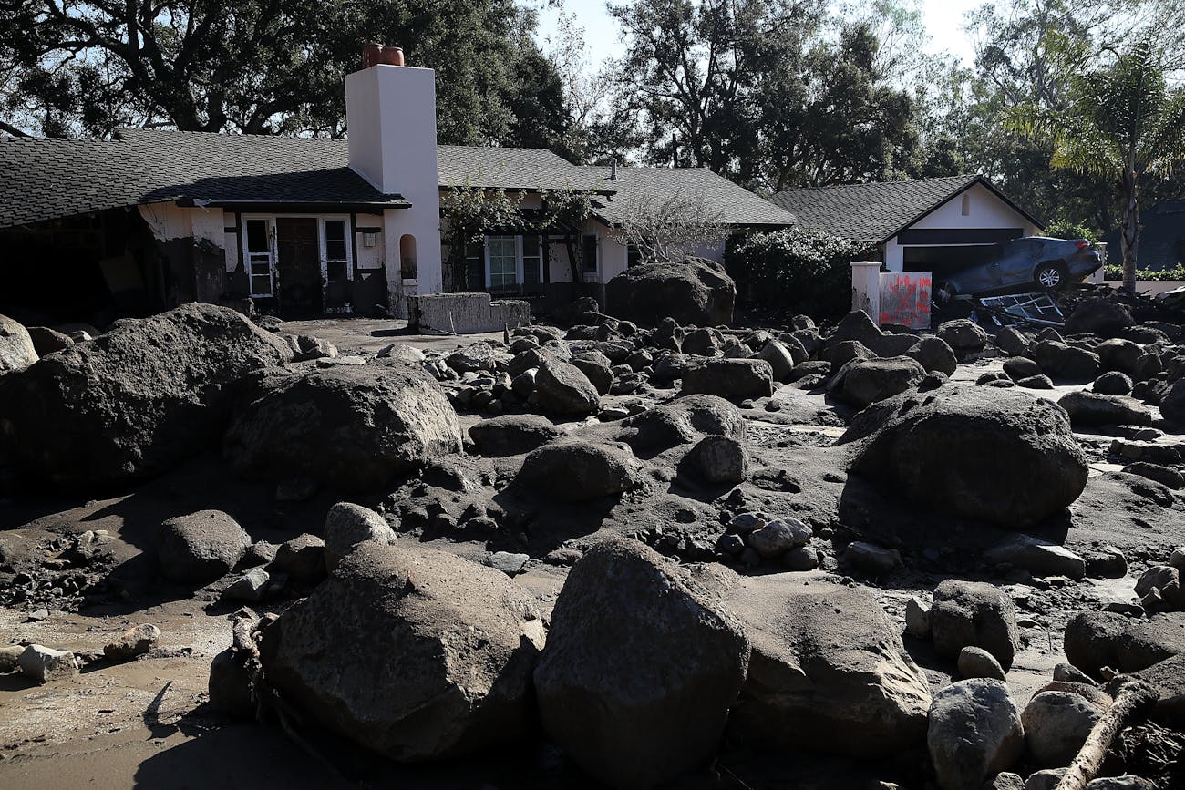 California Mudslides: 7 Maps, Pictures of the Montecito Destruction ...