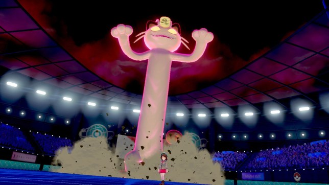 'Pokémon Sword and Shield's Gigantamax Meowth looks a lot like Longcat ...