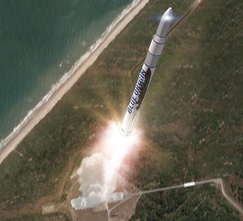 Jeff Bezos Shares Photos of Blue Origin's Florida Rocket Factory | Inverse