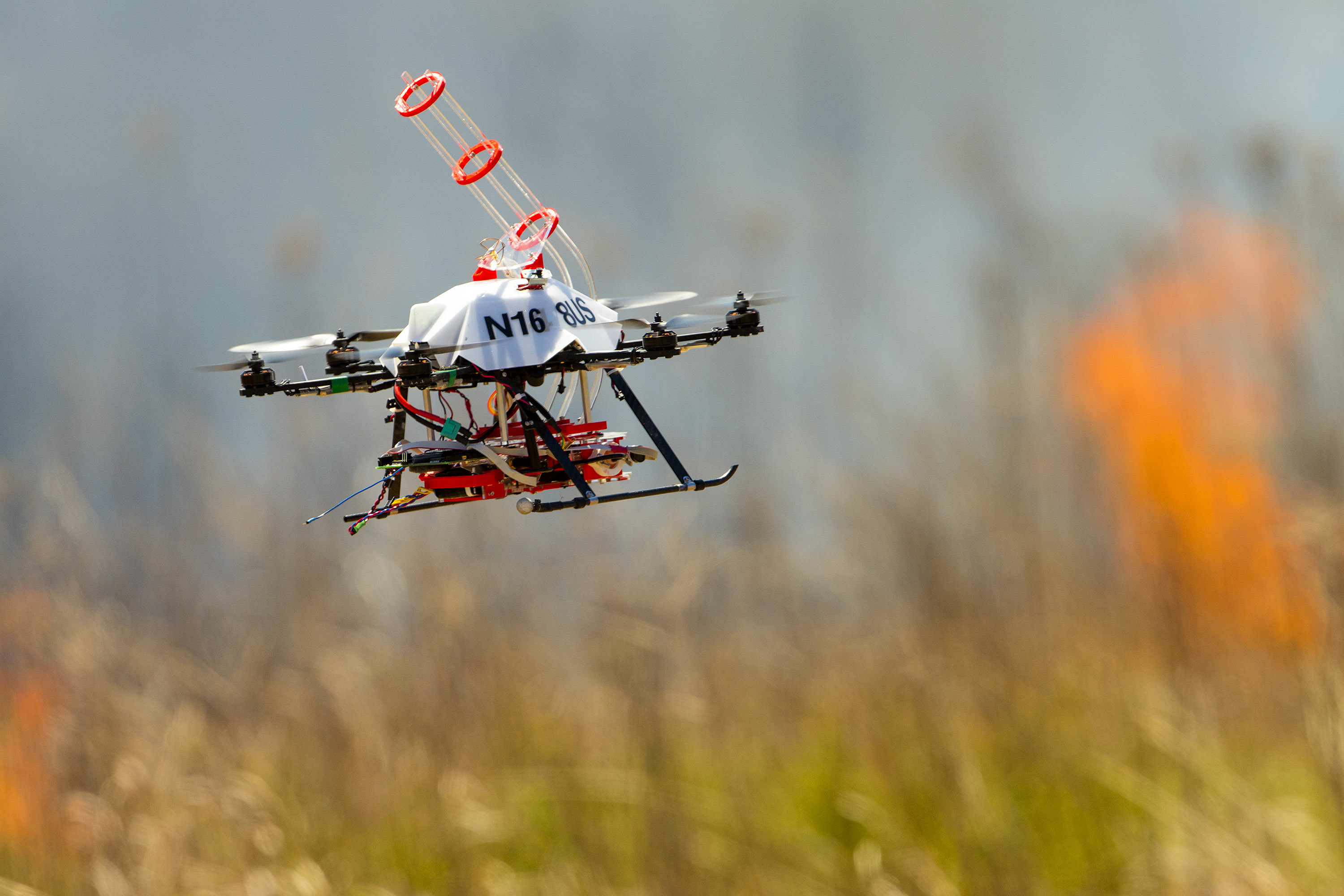 Watch This Drone Drop Fireballs | Inverse