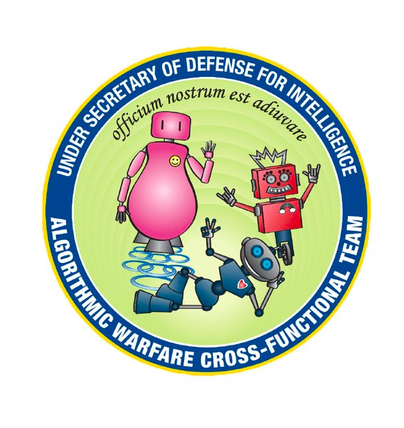 DoD's Cheery ‘Project Maven’ Seal Features Smiling Warfare Robots | Inverse