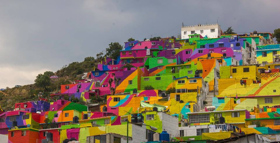 Palmitas, Mexico Has a Glorious 452-Home Mural | Inverse