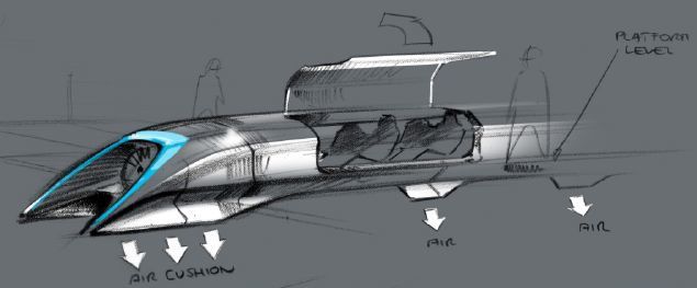 This Proposed Hyperloop Prototype Pod Would Run on Hoverboard ...