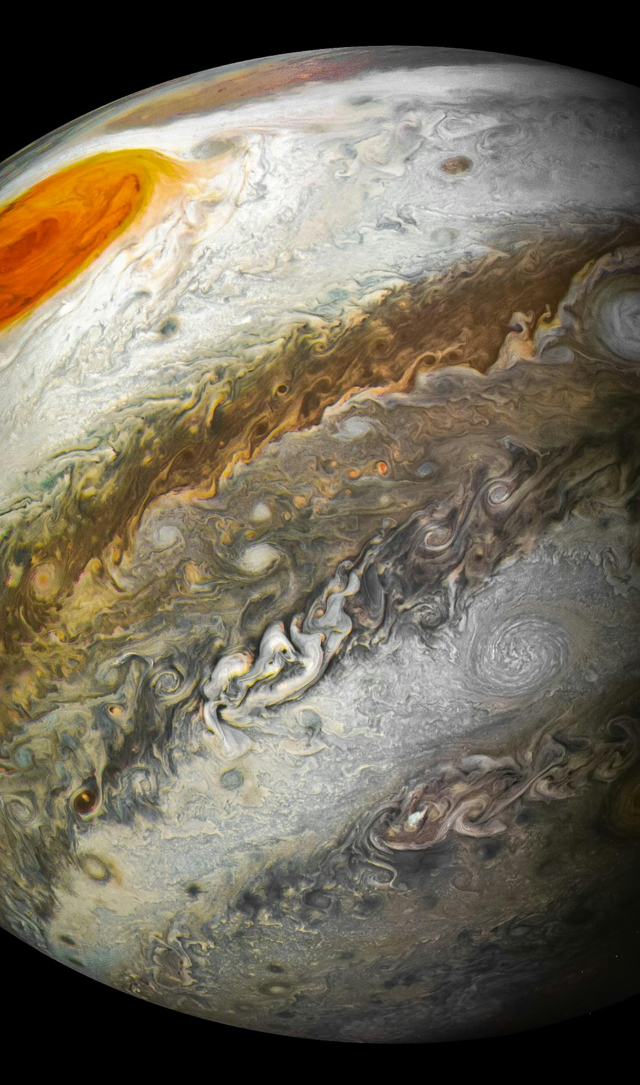 Jupiters Great Red Spot Captured By Juno In Stunning Nasa Photos Inverse