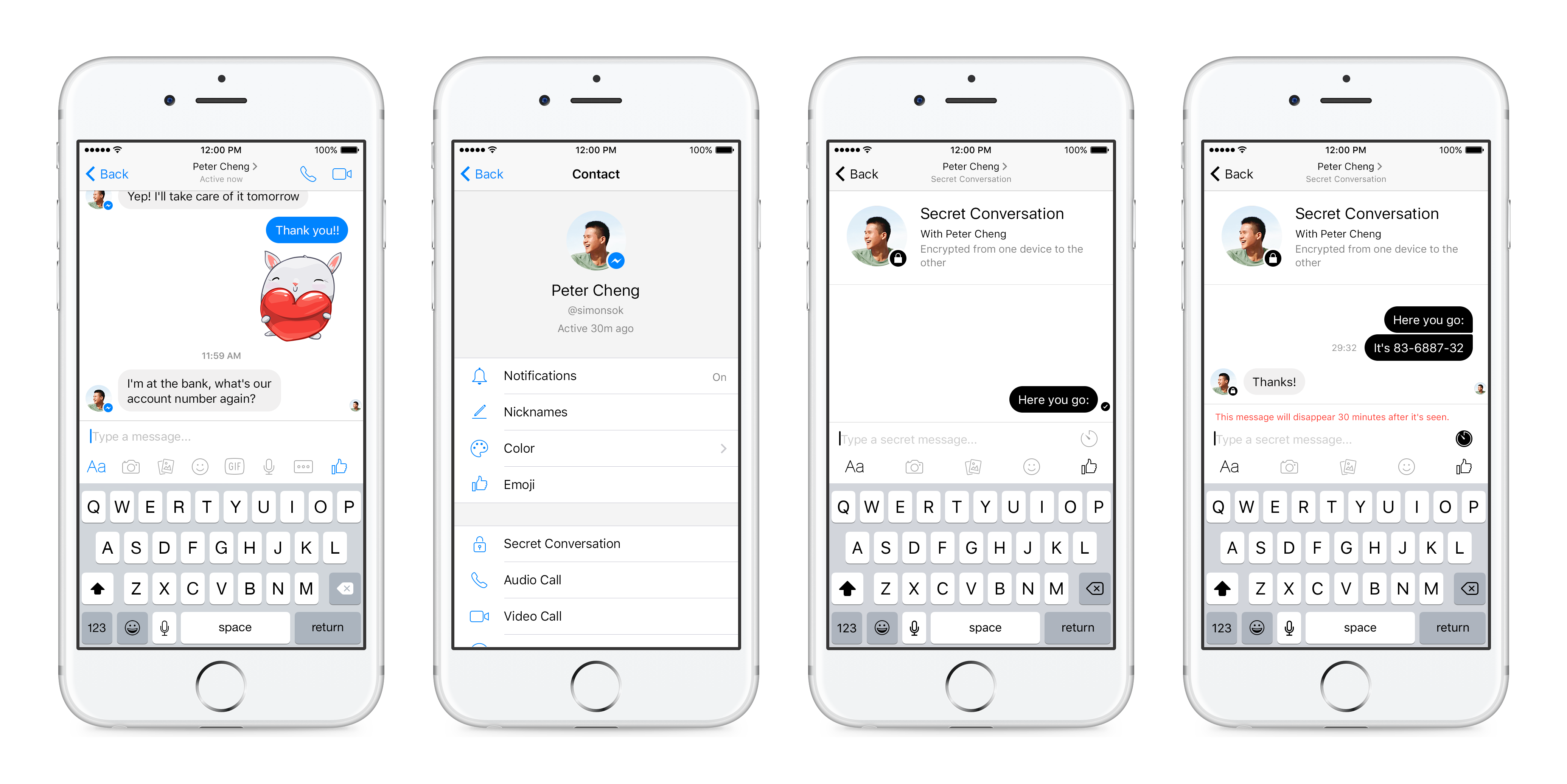 Facebook Messenger Adds End-to-End Encryption with Secret Conversations ...
