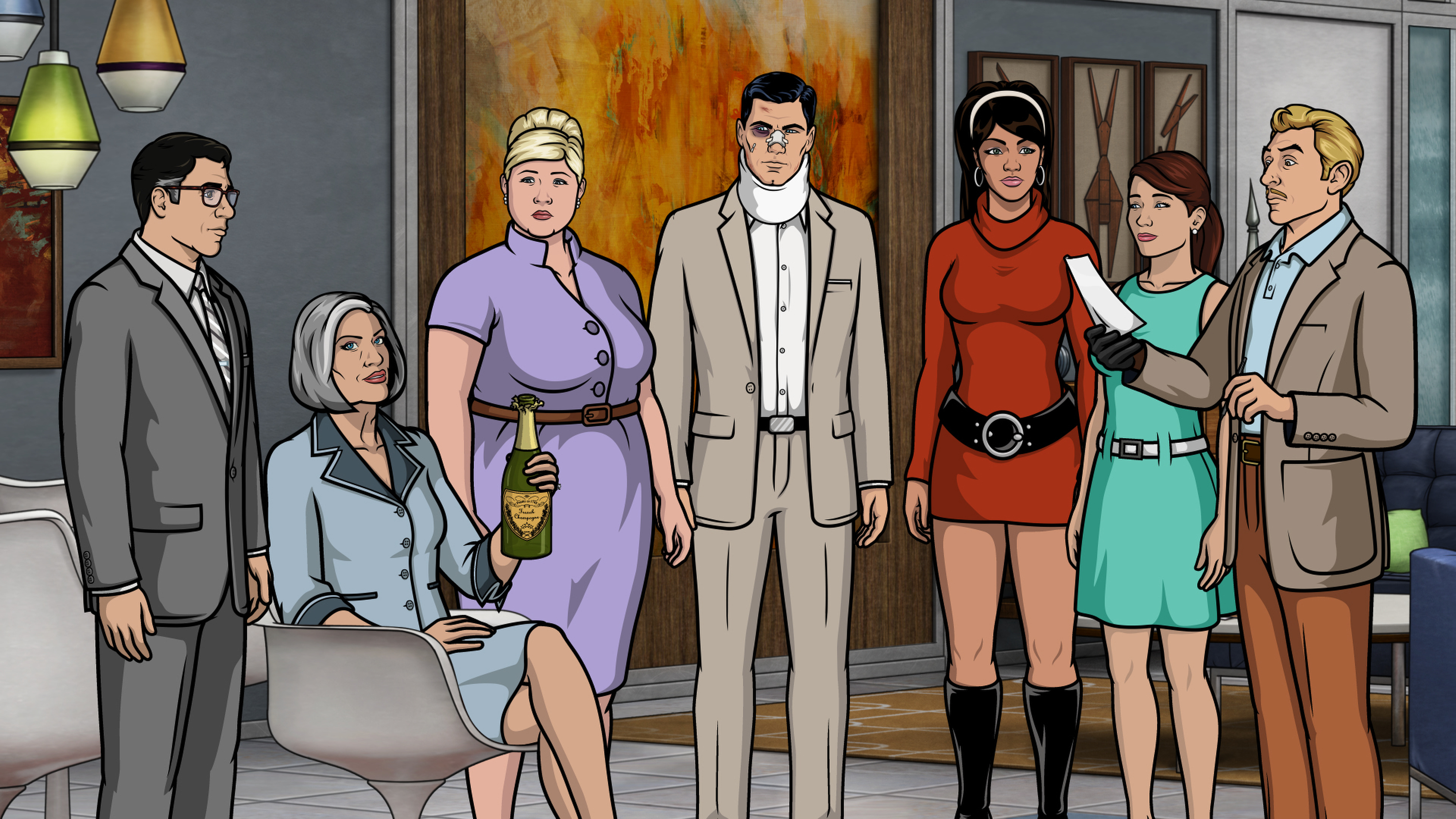 'Archer' Season 7 Preview: Switching Gears Yet Again in a 'Magnum: PI ...