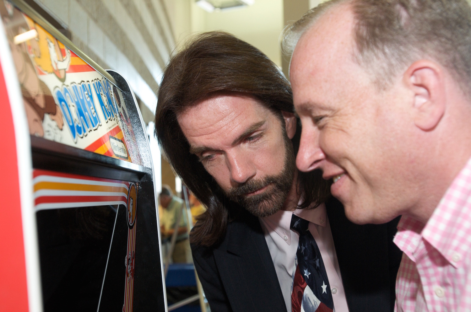 Real Arcade Champs of the '80s Size Up 'Pixels' | Inverse