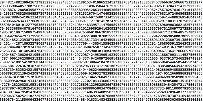 Your New Largest Prime Number Is Here, and It's 22 Million Digits Long ...