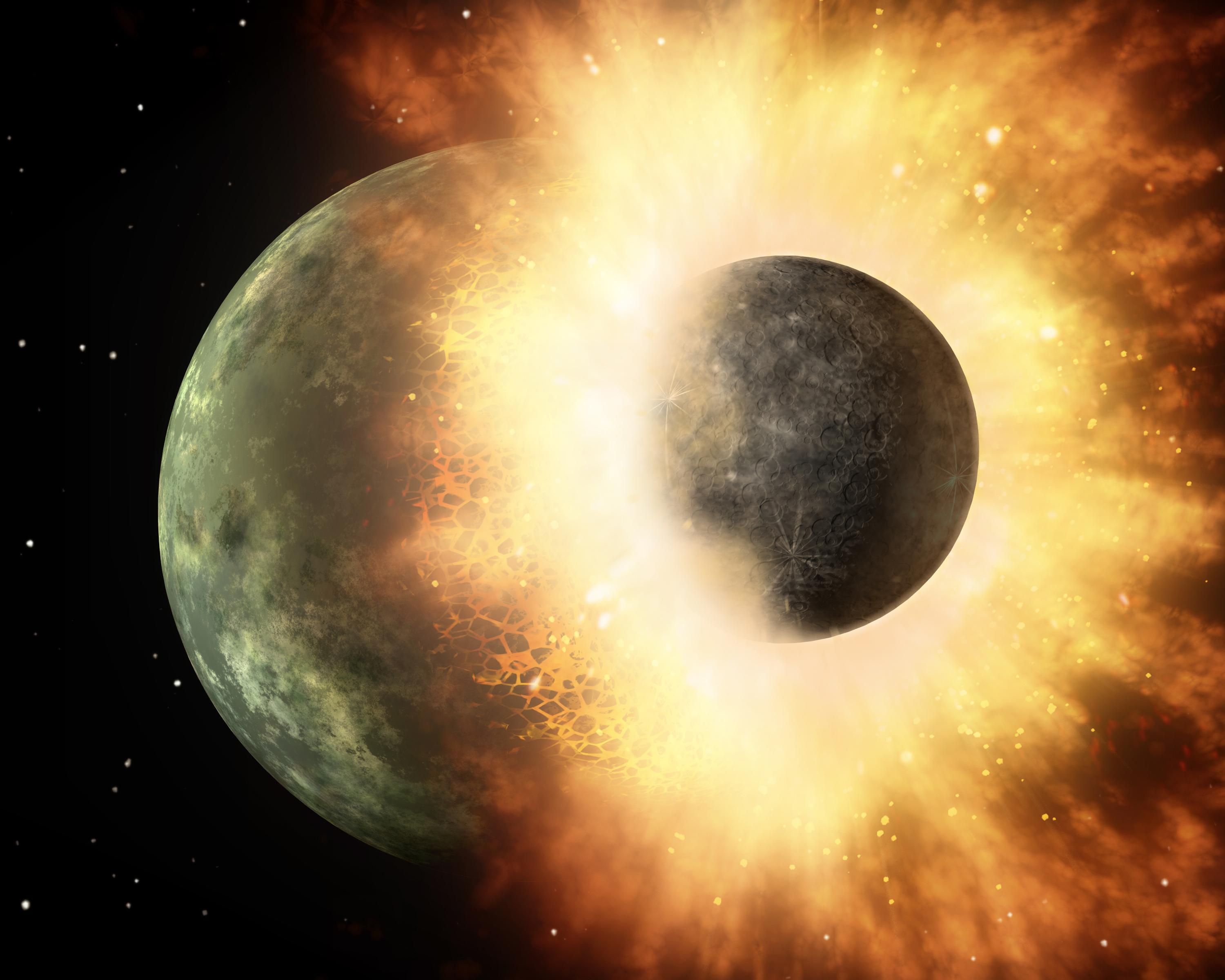 Doomed Protoplanets Collided With Early Earth | Inverse