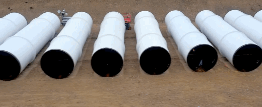 New Video Shows Hyperloop Tubes Sitting in the Nevada Desert | Inverse