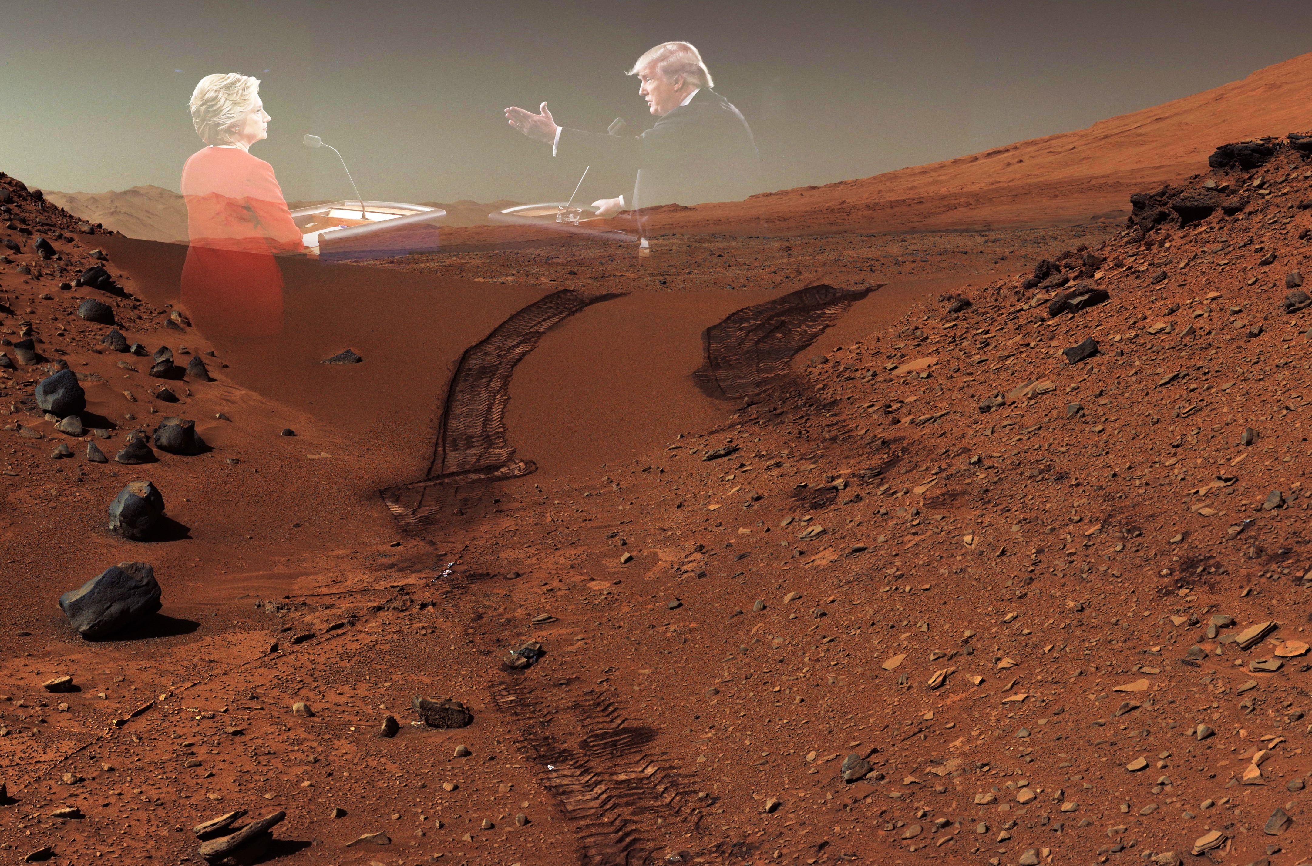 4 Incredibly Timely Reasons Clinton and Trump Should Talk Space at ...