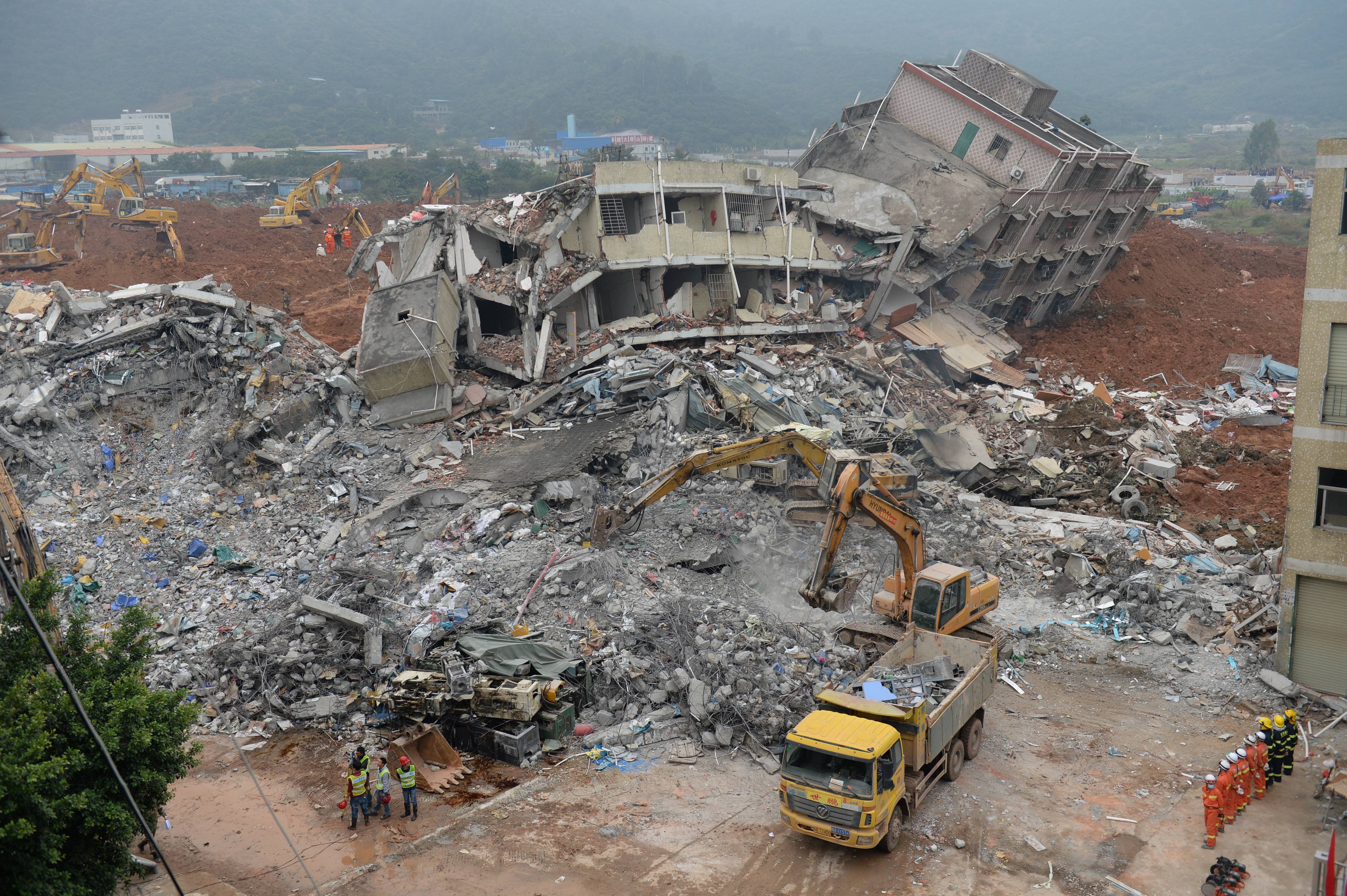 Drone Footage Captures Devastation of Shenzhen Landslide | Inverse