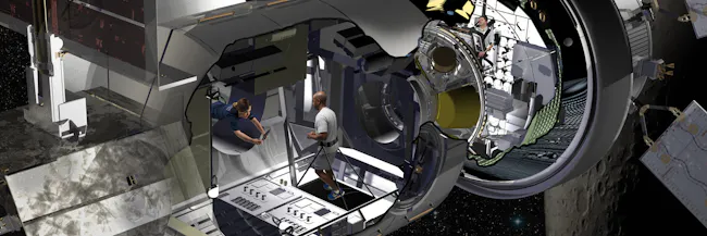 NASA Gives Lockheed Martin Old ISS Part to Build Deep-Space Habitat ...