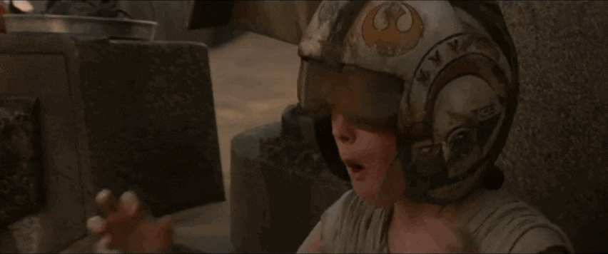 All The Best Rey GIFs From 'Star Wars The Force Awakens' | Inverse