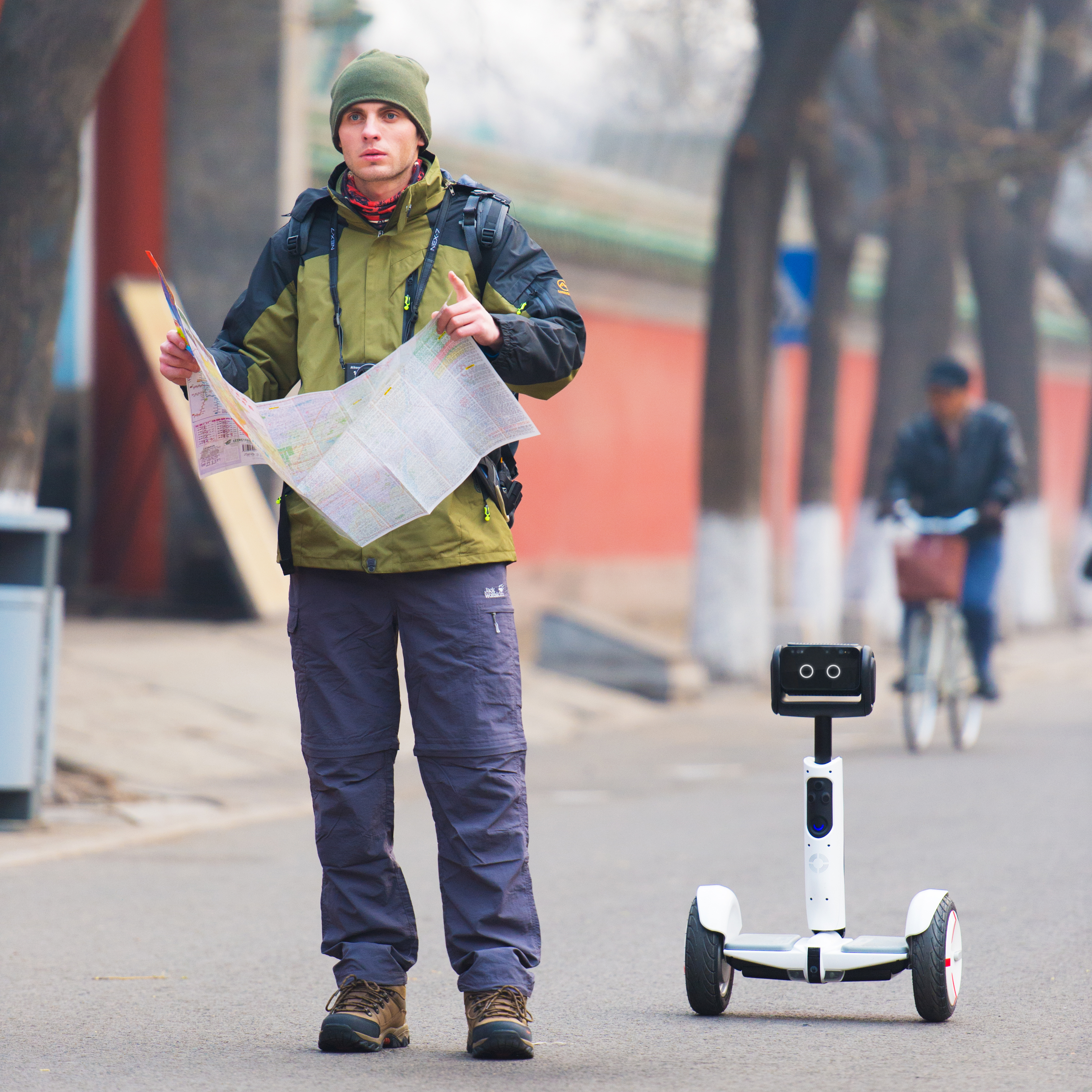 New Segway Turns Into a Robot With Big Round Eyes, Ready to Watch Your ...
