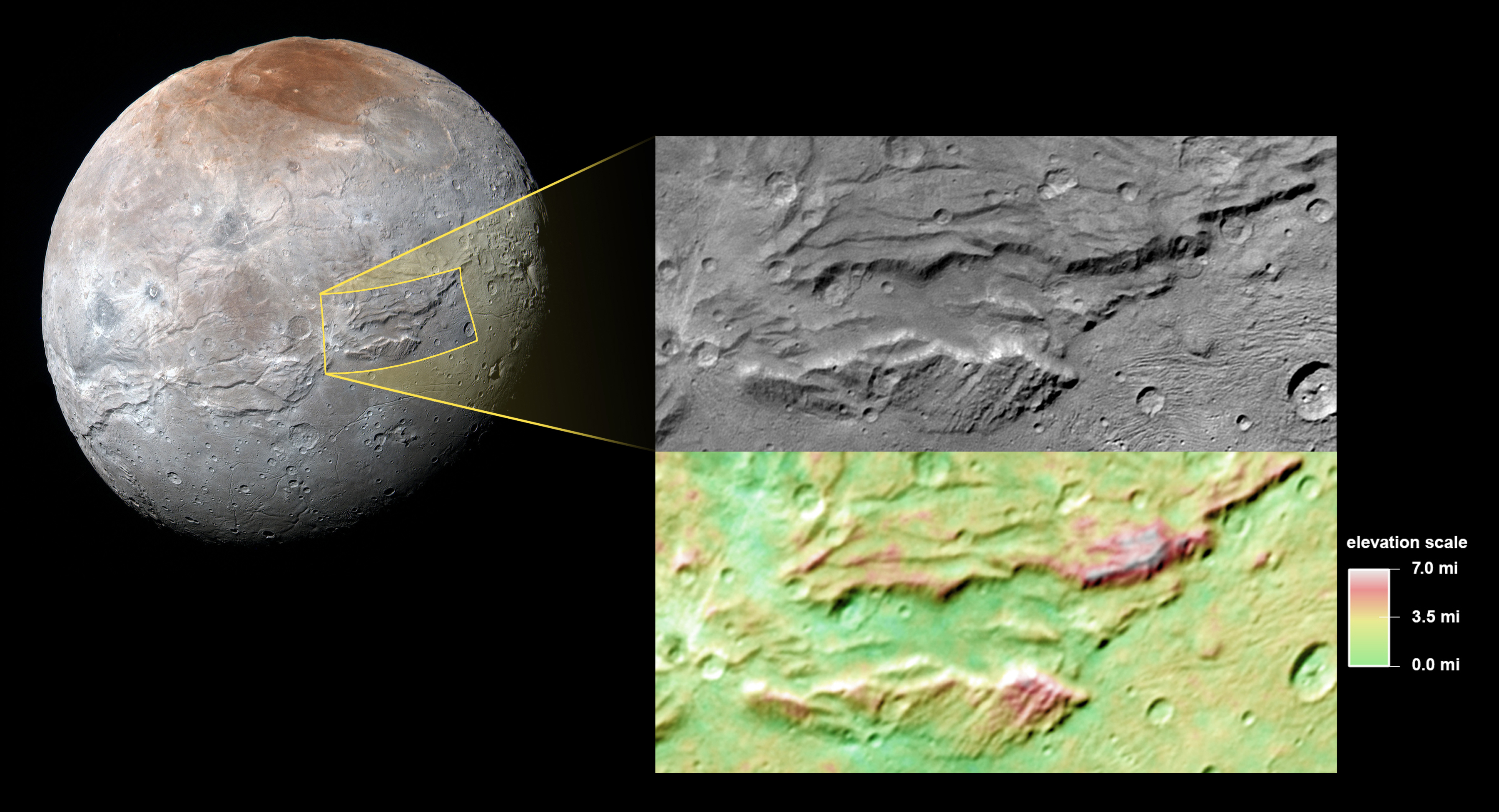 Pluto's Moon Charon Has a Chasm That Makes the Grand Canyon Look Like a ...