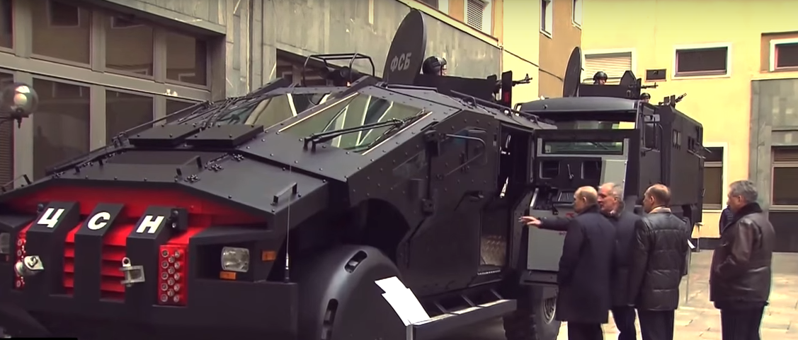 Vladimir Putin Unveils Russia's Own Batmobile, “The Punisher” | Inverse