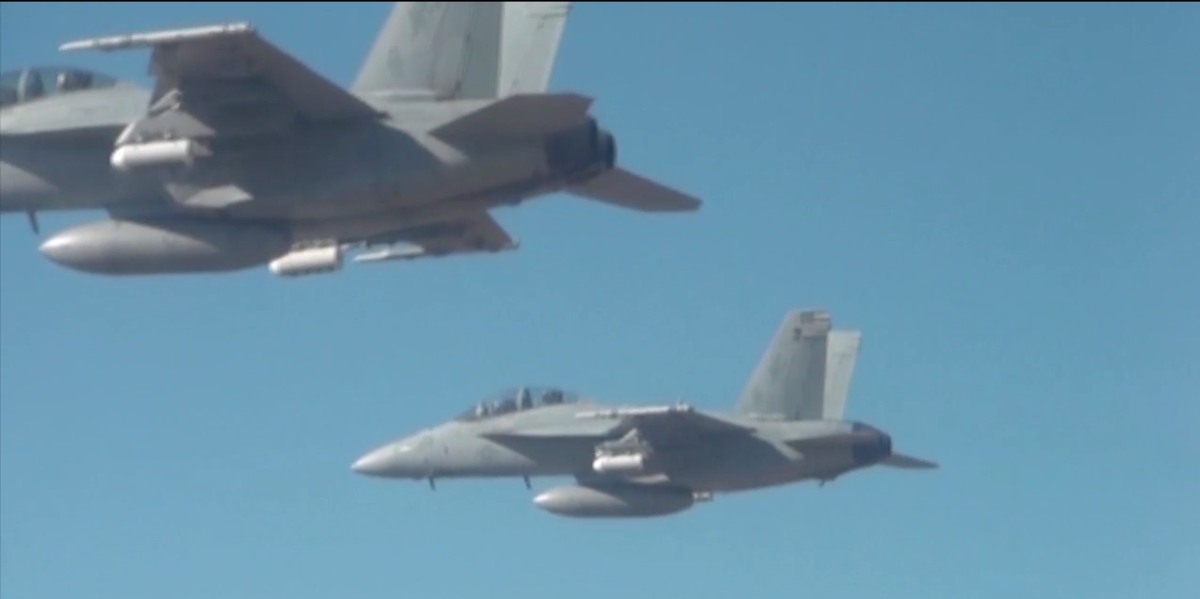 Watch US Fighter Jets Release Massive Perdix Drone Swarm | Inverse