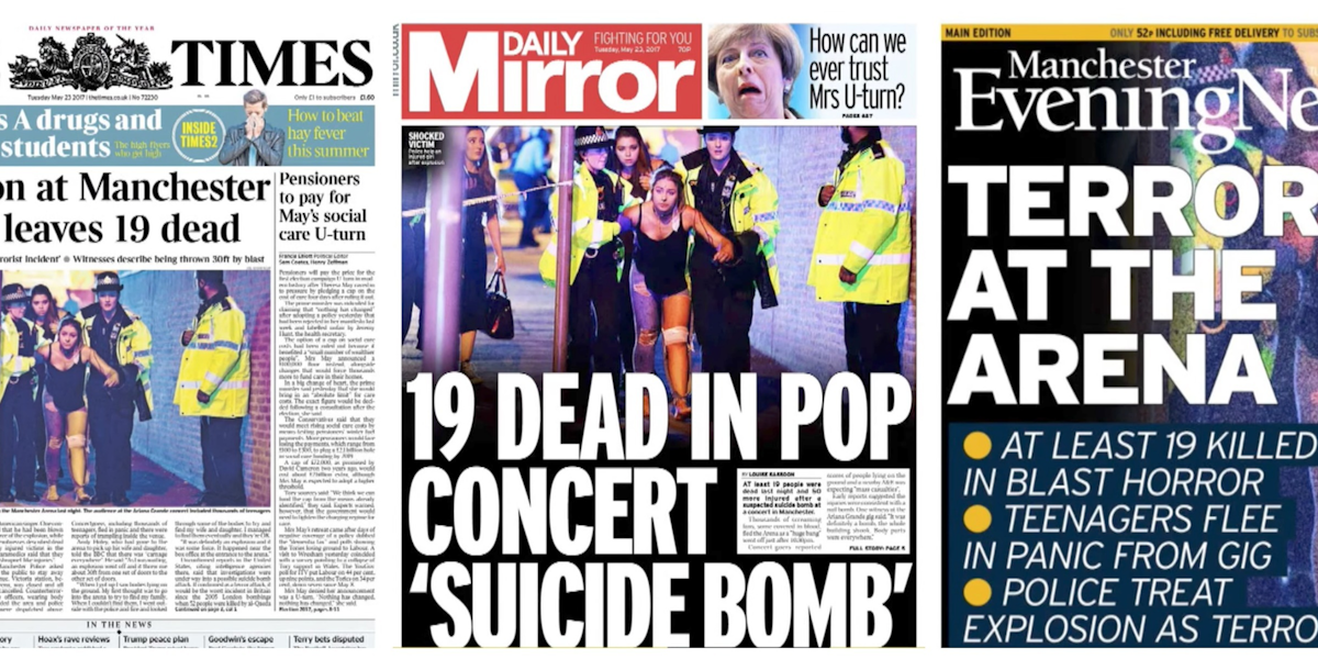 A Suicide Bomber is Suspected in the Manchester Concert Attack | Inverse