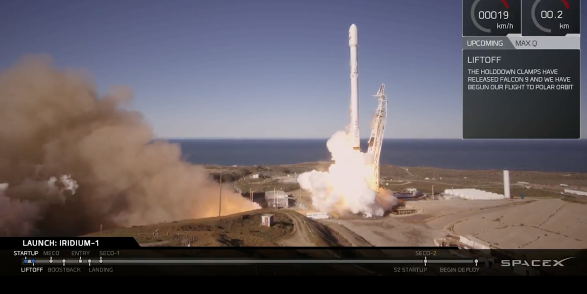 Spacex Falcon 9 Rocket Safely Lands On A Droneship Inverse