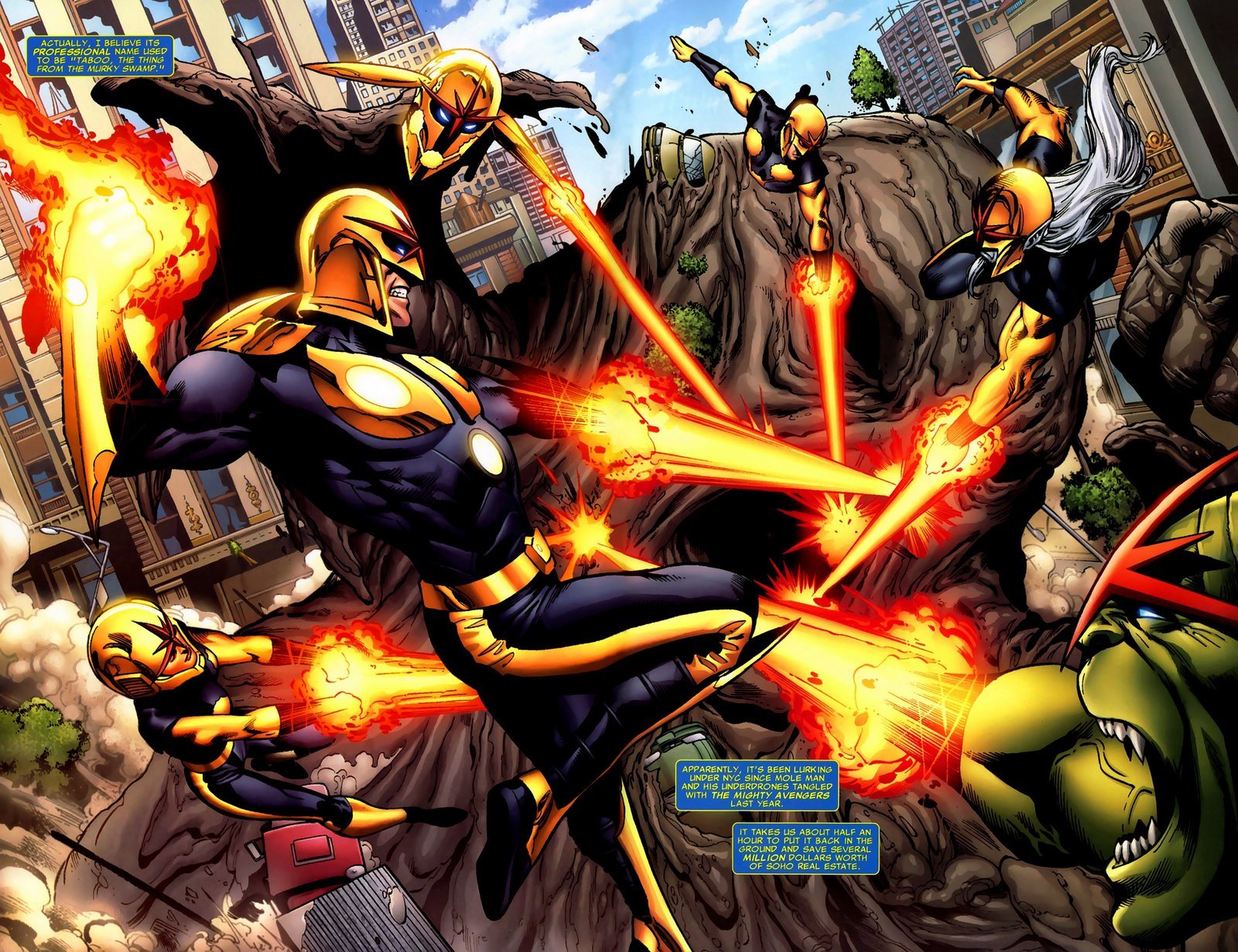 A Guide to Marvel Comics' Nova Corps for the Upcoming 'Standoff' Series ...