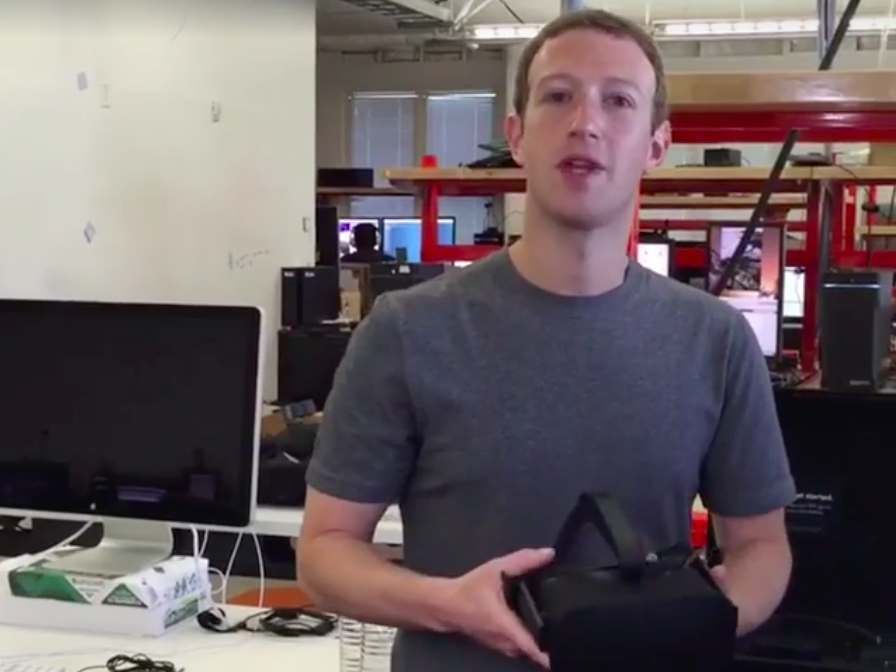Mark Zuckerberg Says Oculus Rift Is “Kind of a Trippy Experience” Live ...