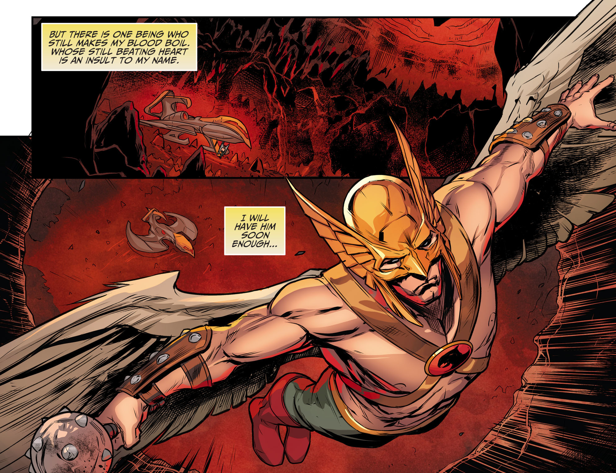 Hawkman Fights Mongul in 'Injustice: Year Five' Preview | Inverse