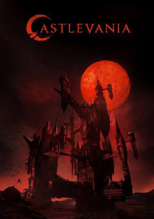 First Poster for Netflix's 'Castlevania' Series Shows Dracula's Castle ...