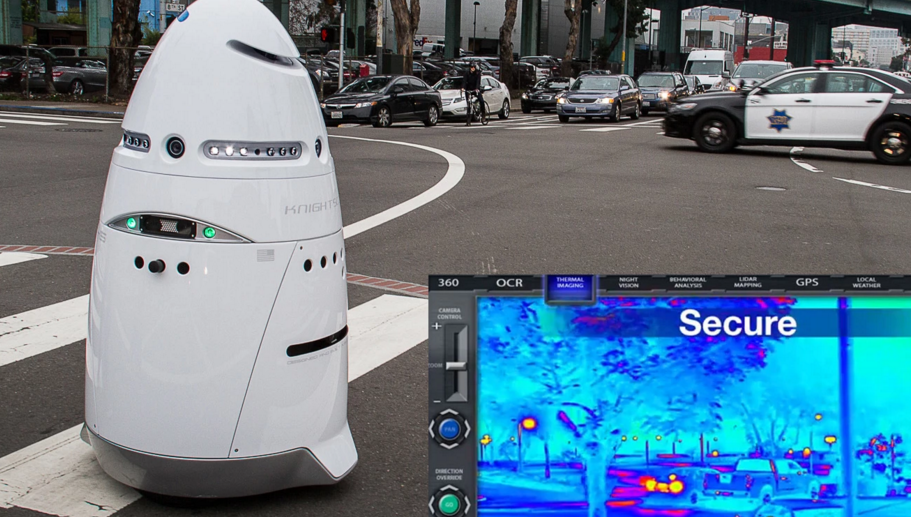 Crime-Fighting Robots on Patrol in Silicon Valley | Inverse