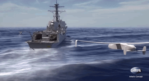 Darpa's Project "SideArm" Catapults Drones Off Ships | Inverse