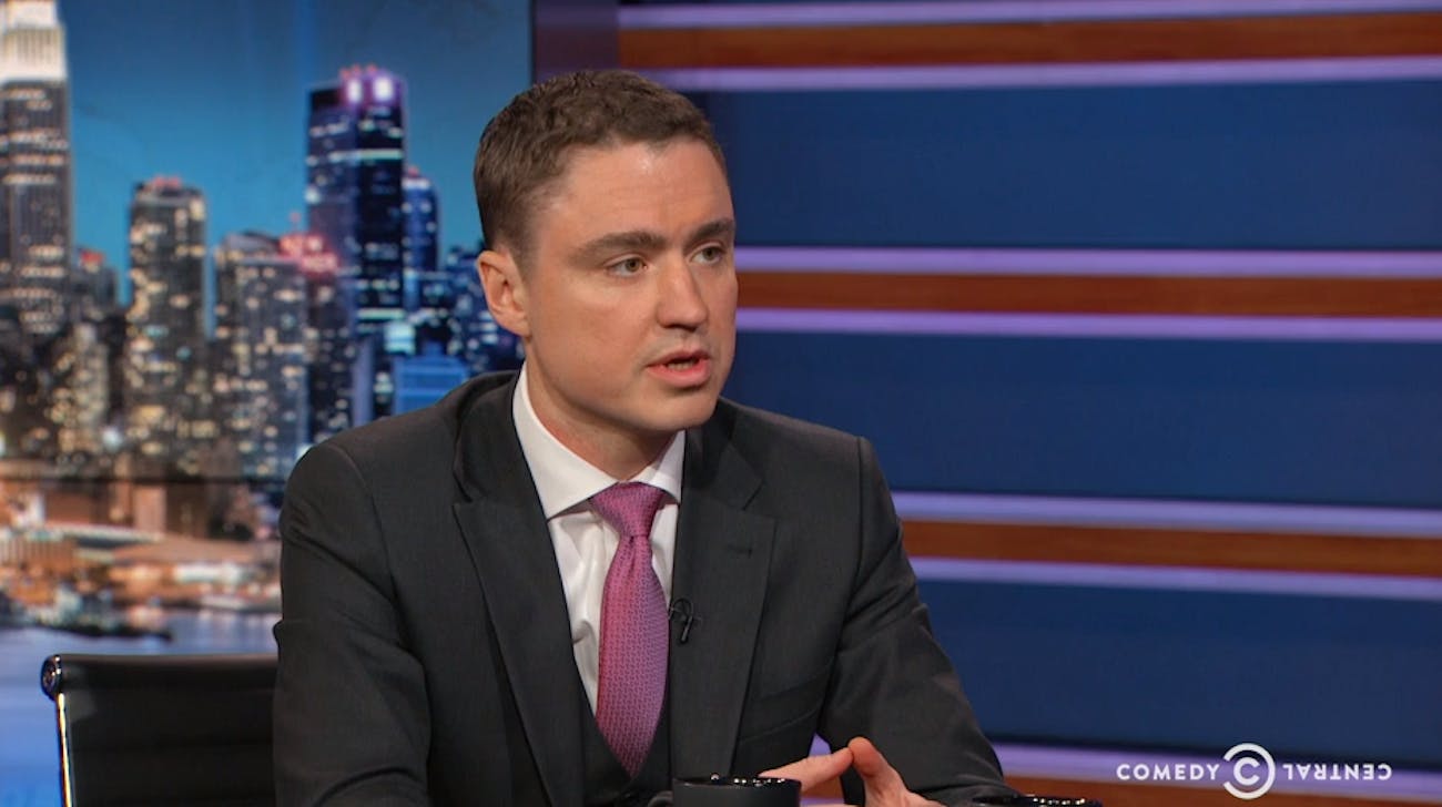 Estonian Prime Minister Taavi Rõivas Makes a Splash on 'The Daily Show ...