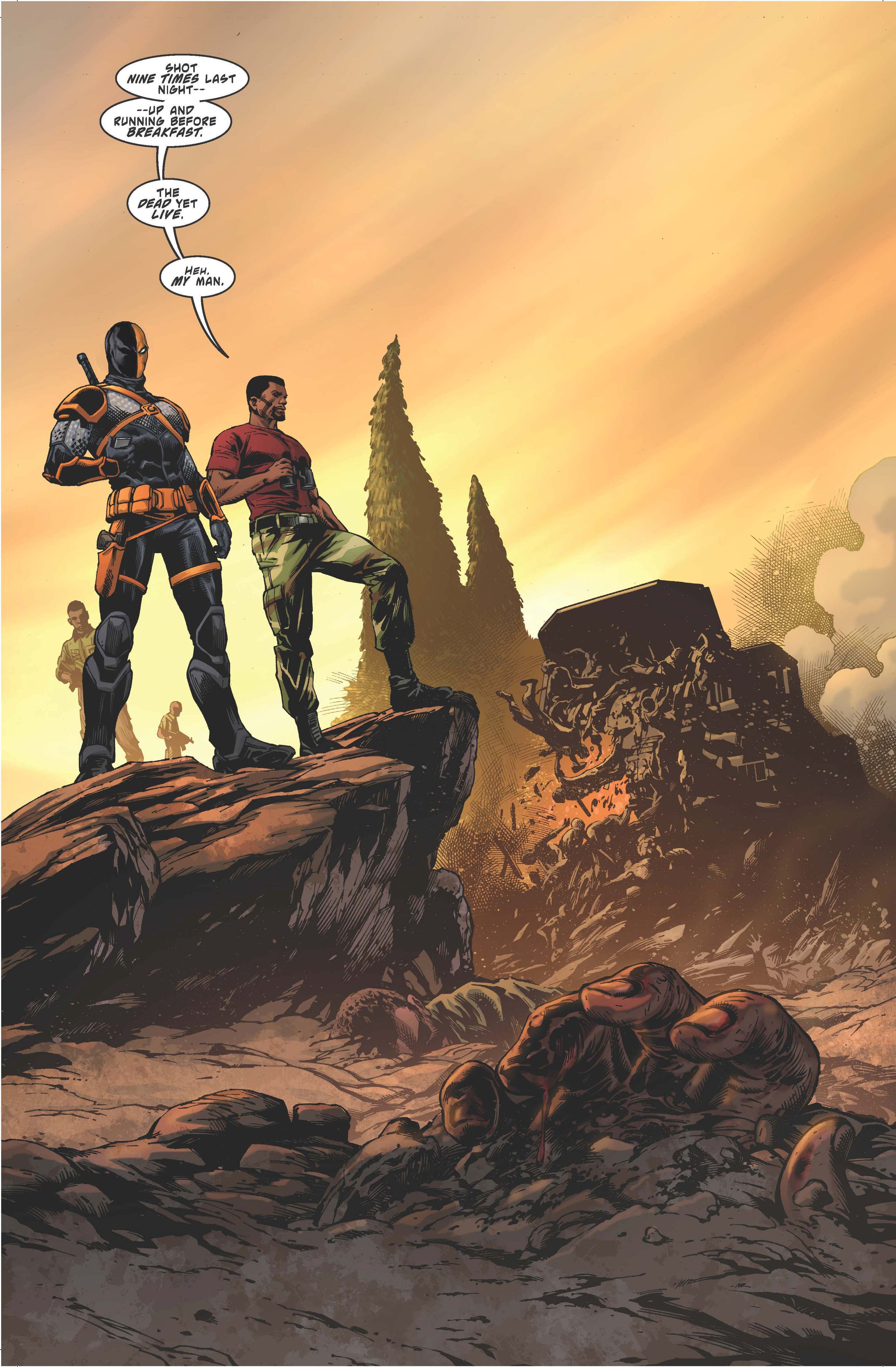 'Deathstroke: Rebirth' Dives Into The Frightening Mind Of a Killer ...