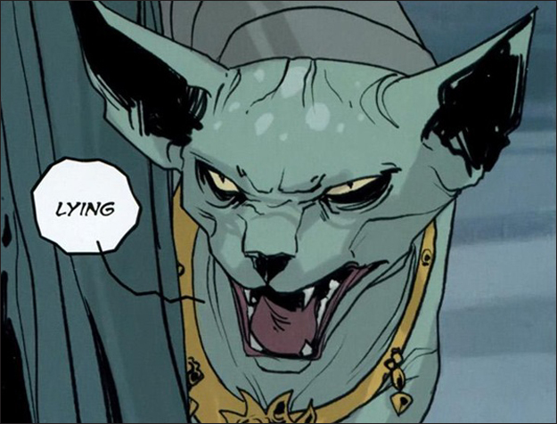 You're About to Buy Your Own Lying Cat From 'Saga' | Inverse