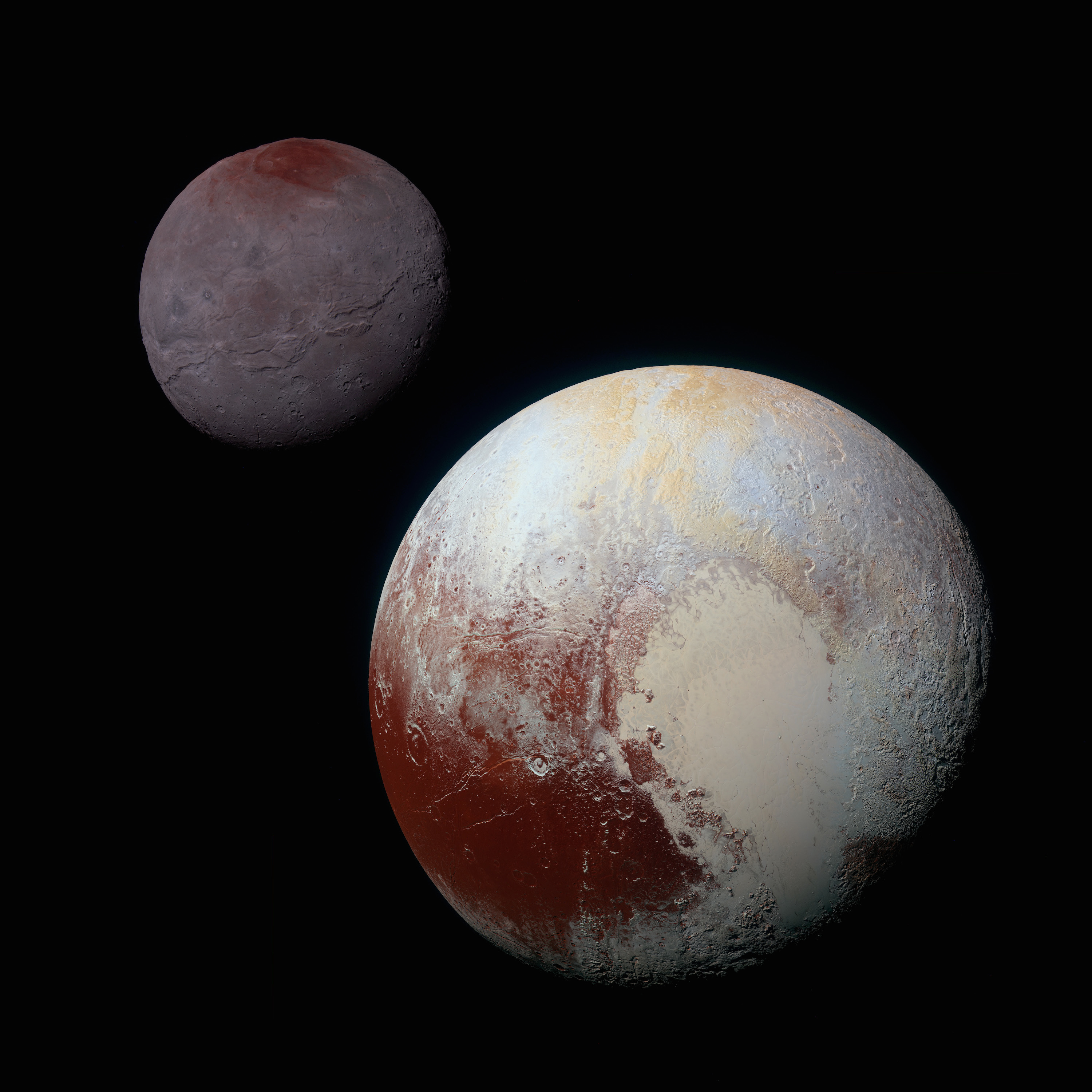 NASA Releases Surprising New Images of Charon, Pluto's Biggest Moon ...